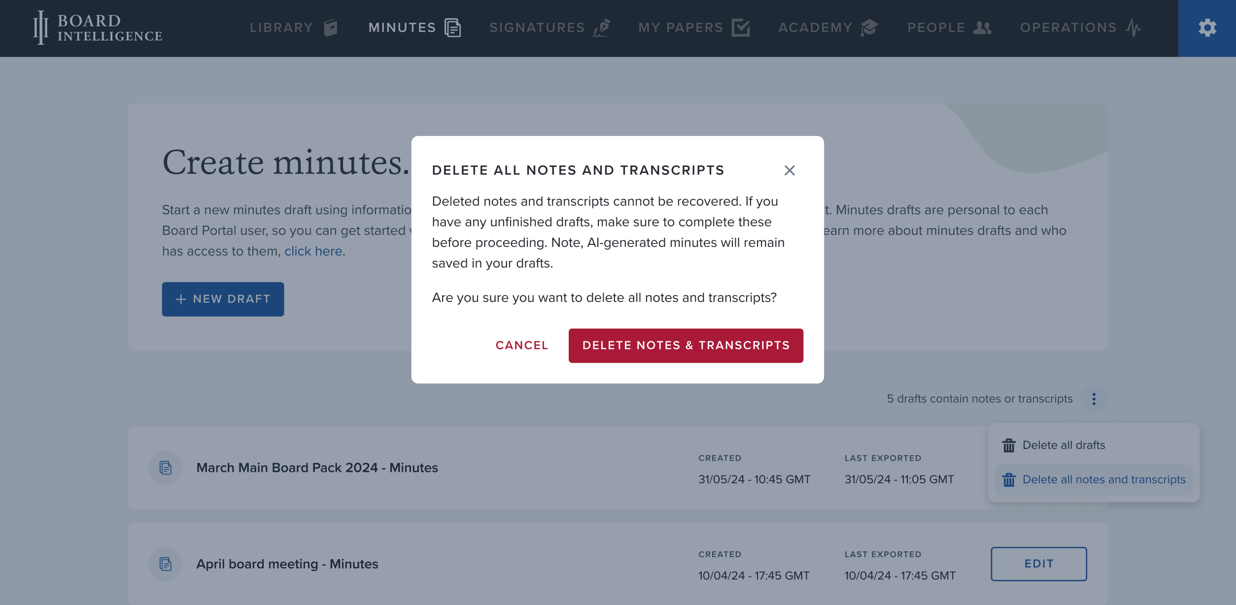Minute Writer